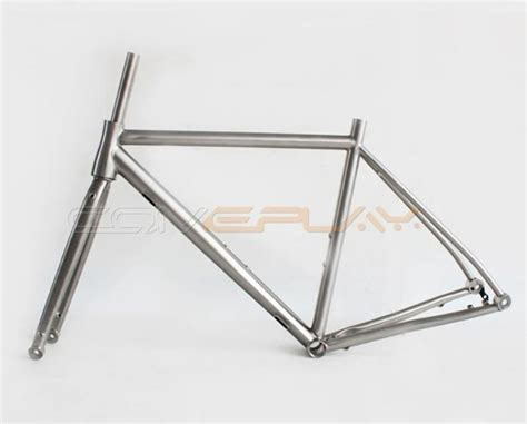 Comeplay Custom Titanium Gravel Fork With Flat Disc Mount Titanium Bike