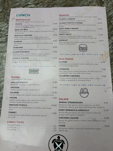Turtle Cafe Menu All You Need To Know
