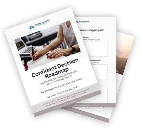 Confident Decision Roadmap