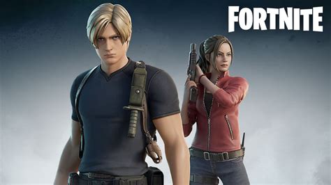 How To Get Resident Evil Skins In Fortnite Leon Kennedy And Claire