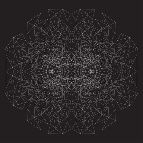 Abstract Polygonal Colorful Background With Connected Dots And Lines Connection Structure