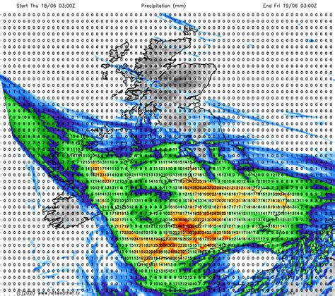Persistent Wet Weather Today Before The Week Ends With Sunshine And Showers
