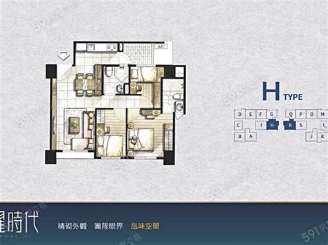 【富旺耀時代】開價34~36萬坪，格局規劃1~3房 591新建案
