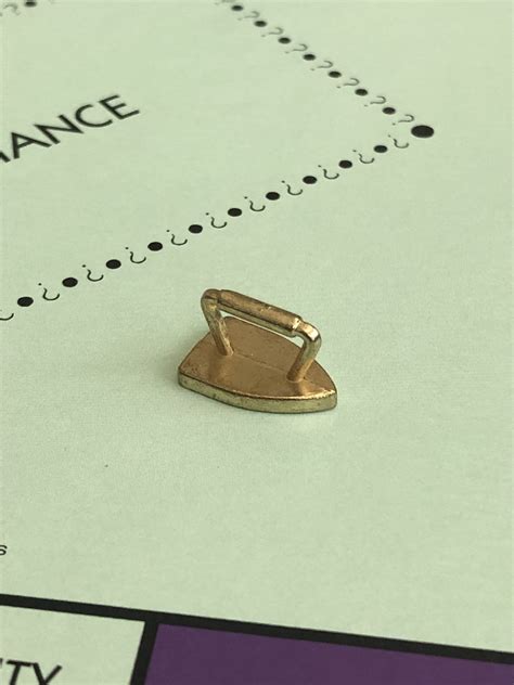 Metal Monopoly Pieces Monopoly Game Tokens Gold Monopoly Etsy