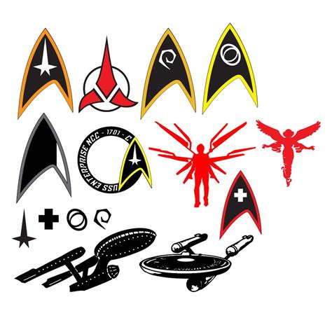 Star Trek Svg Star Trek Cricut Files Star Trek Laser Files Etsy