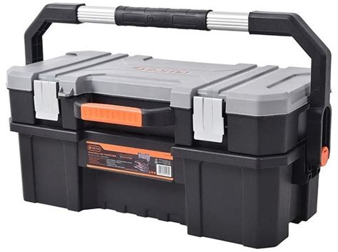 Tactix 2 In 1 Plastic Toolbox 61cm 24 Torne Valley