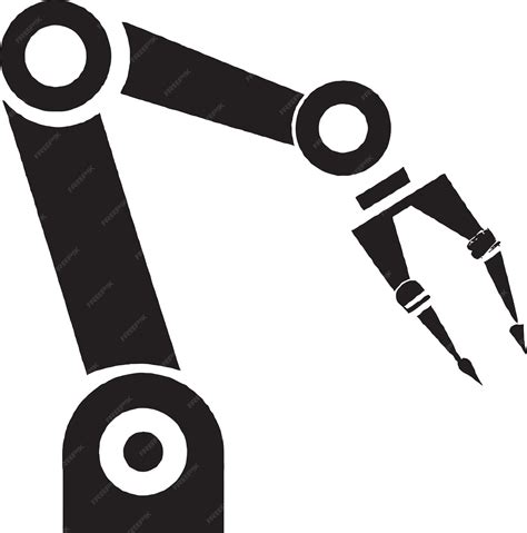 Premium Vector Heavy Duty Industrial Robot Vector Icon