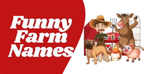 480 Funny Farm Names Creative Unique Cool Epic And Cute