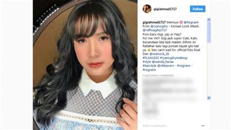 Penampilan Korean Look Ala Nagita Slavina Tuai Kritik Jadi Mirip