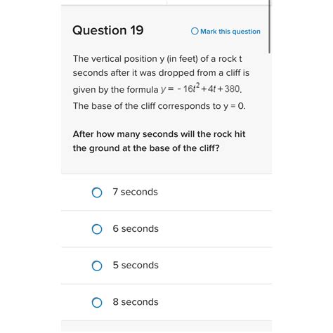 Solved Question Mark This QuestionThe Vertical Position Chegg Com