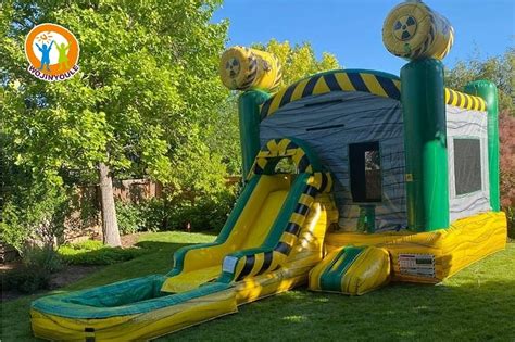 Inflatable Wet Comboinflatable Bouncers Inflatable Water Slides