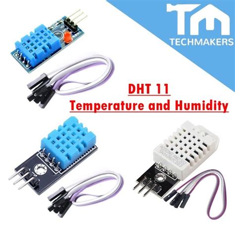 Dht11 Dht 11 High Accuracy Temperature And Humidity Moisture Sensor Detect 3 3v 5v Module Free