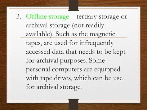 Ppt Storing Data Powerpoint Presentation Free Download Id5845699