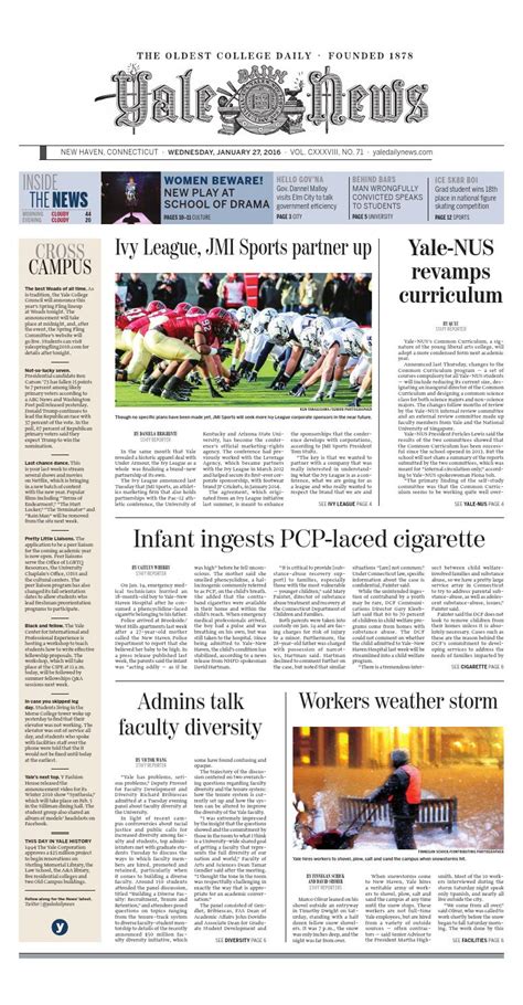 Todays Paper By Yale Daily News Issuu