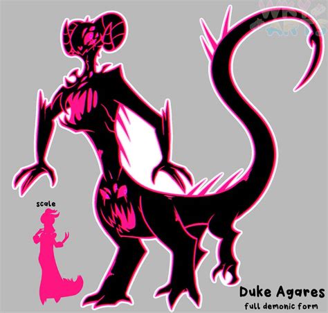 Full Demon Form Of Duke Agares By Wkydiamond51243 On Deviantart