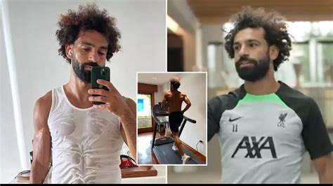 Liverpool Forward Mohamed Salah Completes 7km Run On Treadmill In
