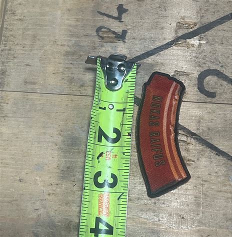 Mokas Raifus Bakelite Magazine Patch Mokas Raifus