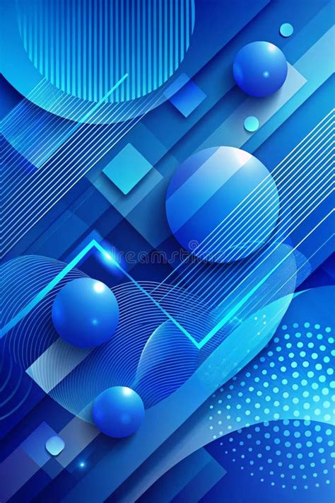 Dynamic Blue Abstract Background Stock Illustration Illustration Of Unique Abstraction 361518824