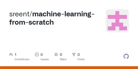 GitHub Sreent Machine Learning From Scratch