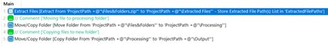Extract Move And Copy Files Openbots