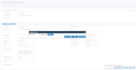 Support Header Master Data Minova Demo Redmine