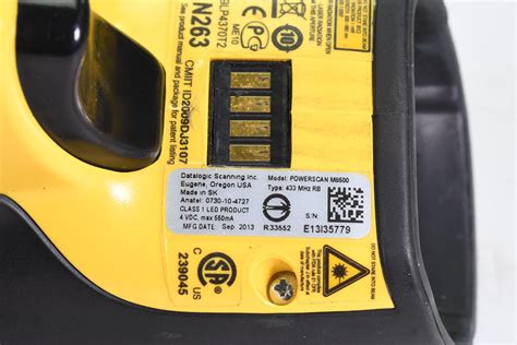 Preview Datalogic Powerscan M8500 433 Mhz Rb Barcodescanner Mit Ladestation