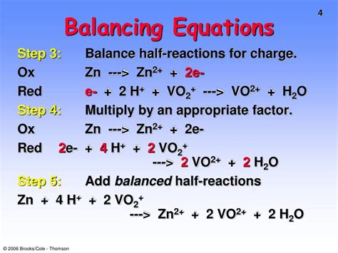 PPT Balancing Equations For Redox Reactions PowerPoint Presentation Free Download ID
