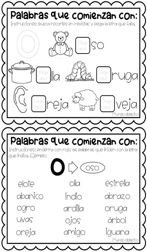 Cuadernillo De Actividades Para Aprender Las Vocales Materiales