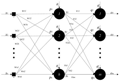 A Mlp Nn With One Hidden Layer Download Scientific Diagram