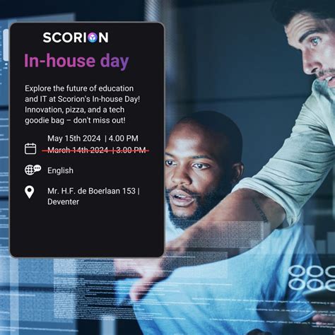 Scorion On Linkedin Last Week We Had An Engaging Evening At The