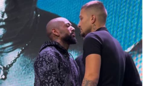 Nego Do Borel E MC Gui Trocam Farpas Antes De Luta De Boxe Entre