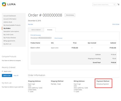 Magento 2 CCAvenue Payment Gateway Indian Merchant Account Credit