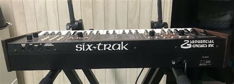 Matrixsynth Sequential Circuits Six Trak Synthesizer Sn 004433