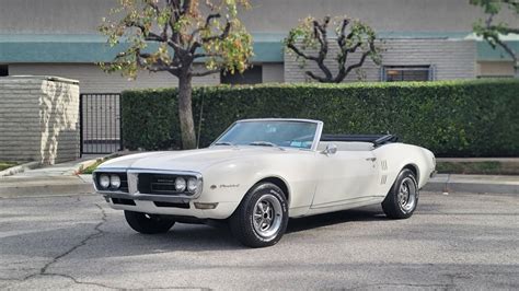 1968 Pontiac Firebird Convertible Vintage Car Collector