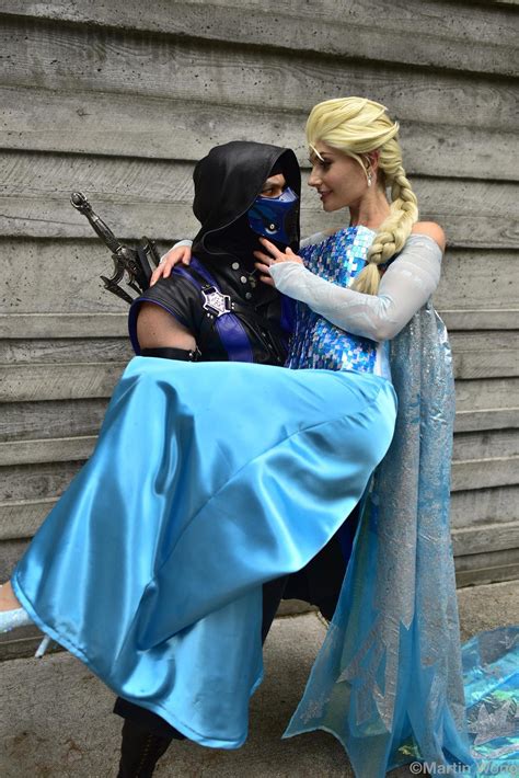 Sub Zero And Elsa By Mraldenrd05 On Deviantart