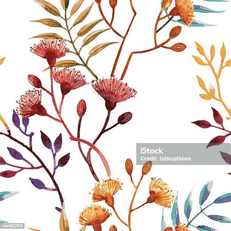 원활한 플로럴 패턴 0명에 대한 스톡 벡터 아트 및 기타 이미지 0명 2015년 가을 Istock