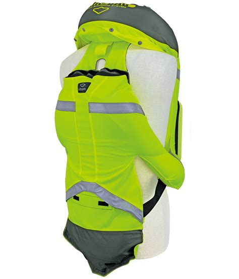 MLV YC 首背中尻脇に気室が固定収納 バイク用製品 ヒットエアー hit air 着用するエアバッグ 無限