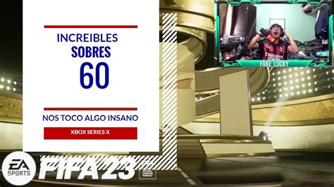 Abriendo 60 Sobres FIFA 23 Gameplay Xbox Series X ESPAÑOL PARTE 1