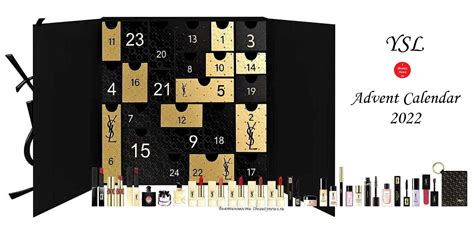 Ysl Advent Calendar Beautynews Ru