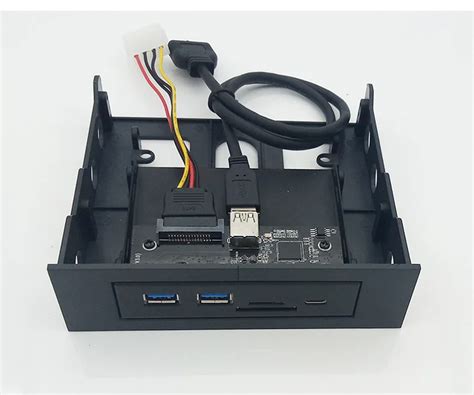 35 Inch Internal Card Reader Usb 31 Gen 1 Type C 2xusb 30 Port Tf