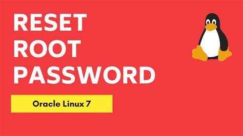 Reset Oracle Linux 7 Root Password Learnomate Technologies