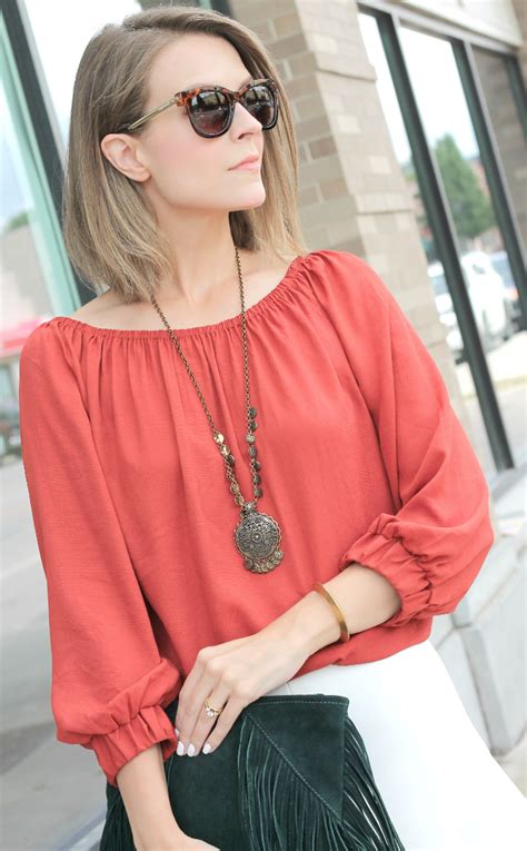 Shirred Saffron Penny Pincher Fashion