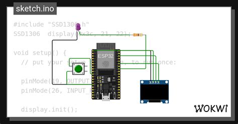 Pushbutton Copy Wokwi Esp32 Stm32 Arduino Simulator