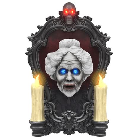 Haunted Living Hanging Talking Lighted Haunted House Animatronic In The Outdoor Halloween
