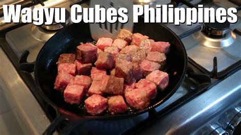 Wagyu Cubes Recipe Philippines
