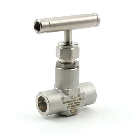 Swagelok Type 6000 Psi Stainless Steel 1 4 Needle Valve For Pressure