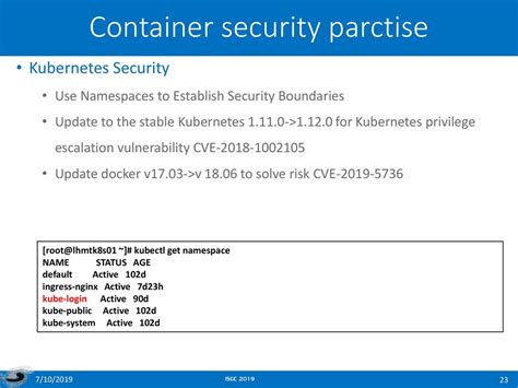 container practices at ihep ppt download