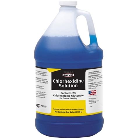 Durvet Inc 001 0259 Chlorhexidine Solution 2 1 Gallon Buy Now