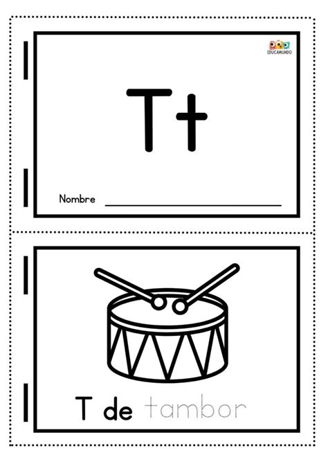 Dibujos Con La Letra T Educamundo