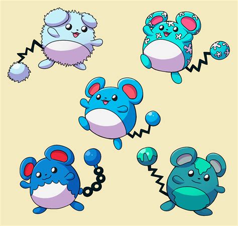 Pokemonsubspecies Marill By Coolpikachu29 On Deviantart